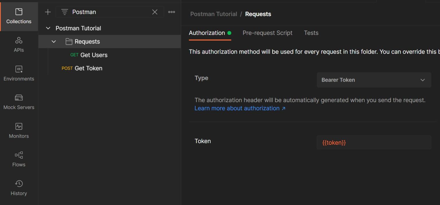 Postman set variable values dynamically with response data